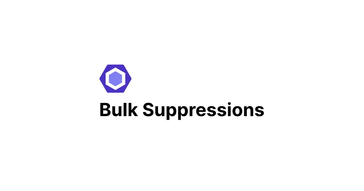 Bulk Suppressions - ESLint - Pluggable JavaScript Linter