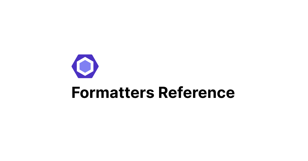 Formatters Reference Eslint Pluggable Javascript Linter