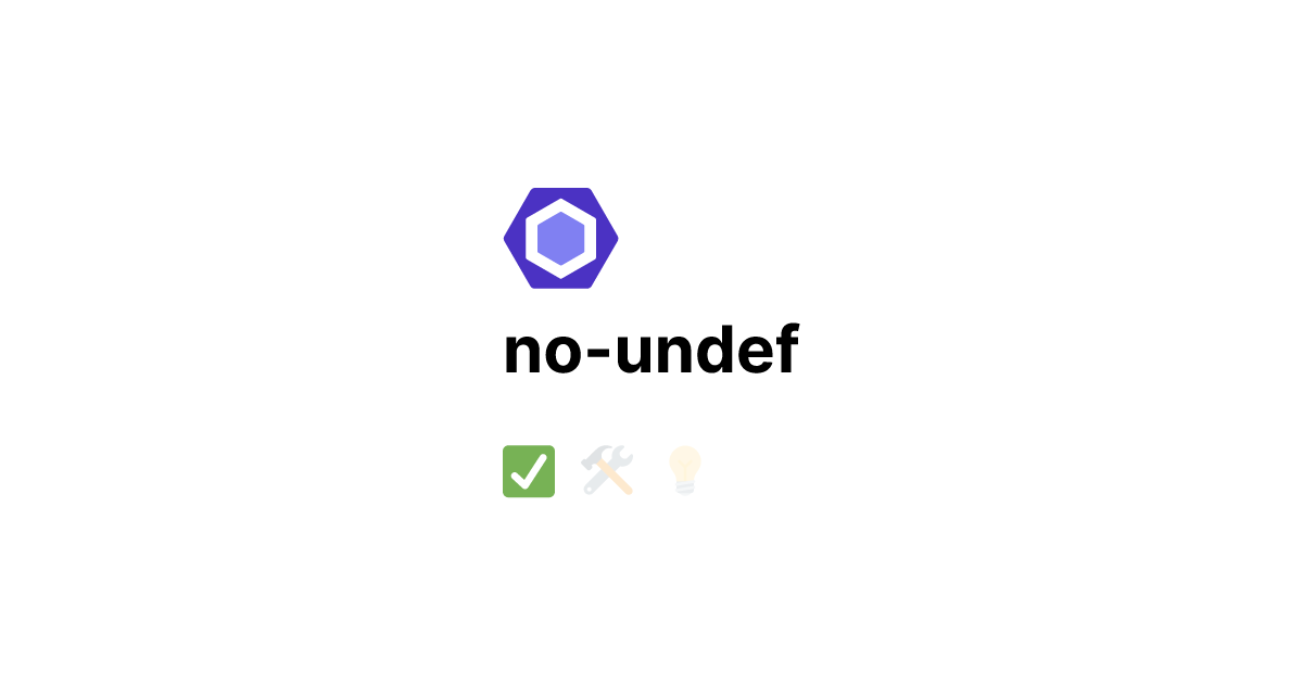 No Undef Eslint Pluggable Javascript Linter